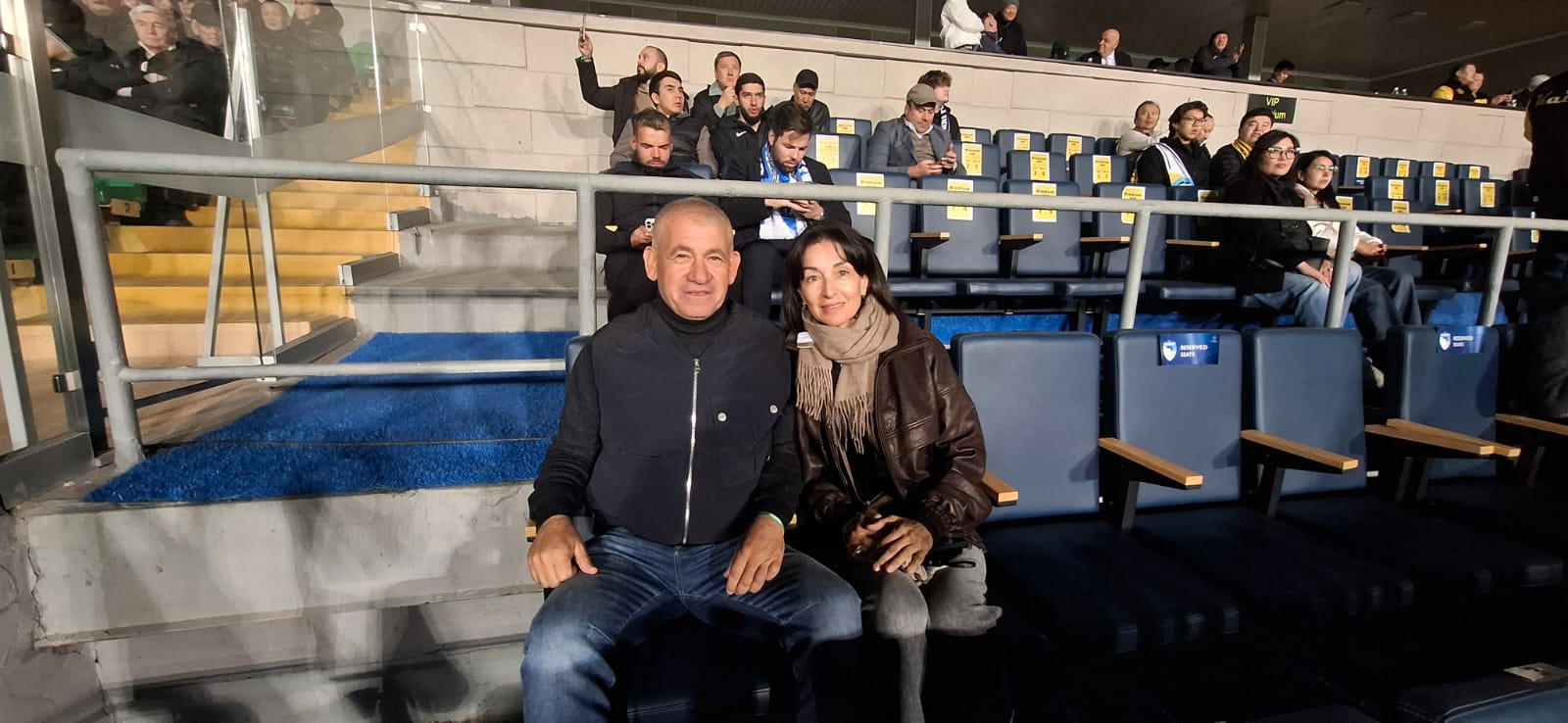 Στο Καζακστάν ο Γιώργος και η Μαρίνα- Παντα και παντου δίπλα στη ομάδα ...
